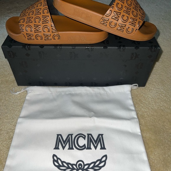 MCM | Shoes | Mcm Slides | Poshmark